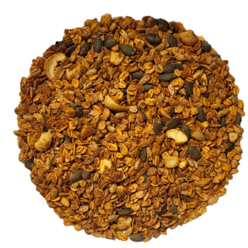 Granola PREMIUM Salgada - Pimenta Tabasco - granel - Melíflua